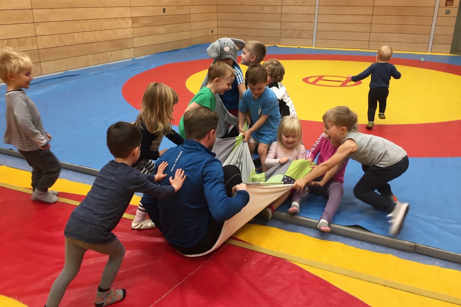 Mattenflöhe - Kindersport für die Kleinsten (5-6 Jahre) - Preussen-Ringer